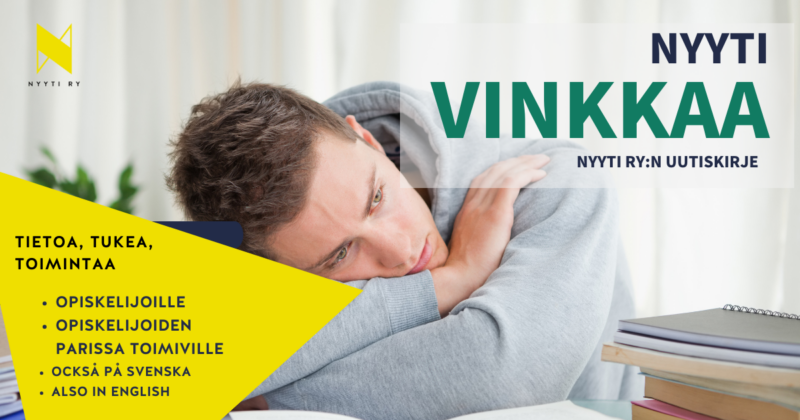 Opiskelijoiden mielenterveystyö | Nyyti ry